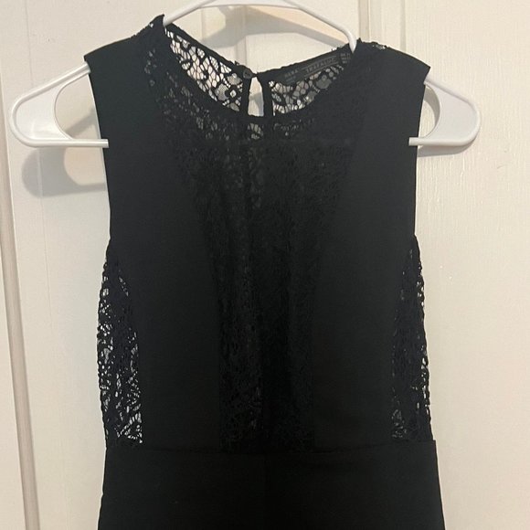 Zara | Dresses | Zara Trafaluc Lace Frontback Panel Dress | Poshmark